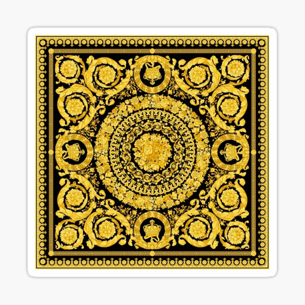 Versace Logo Stickers | Redbubble