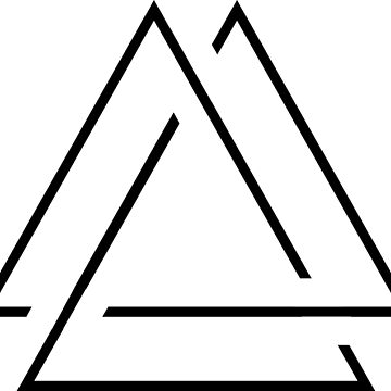 "Three Triangles Design" Poster for Sale by Crampsy | Redbubble