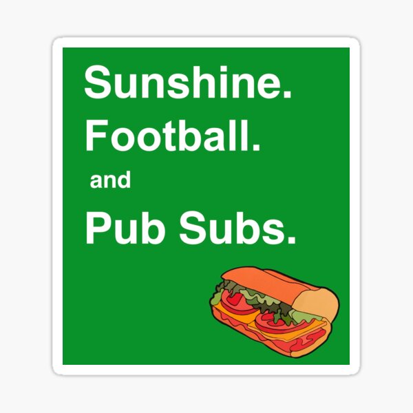 "Sunshine Football and Pub Subs, Sunshine Football and Publix Subs ...