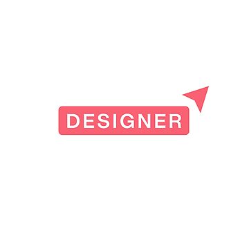 "designer (red) - UX Designer | Product Designer | UI Designer Stickers ...
