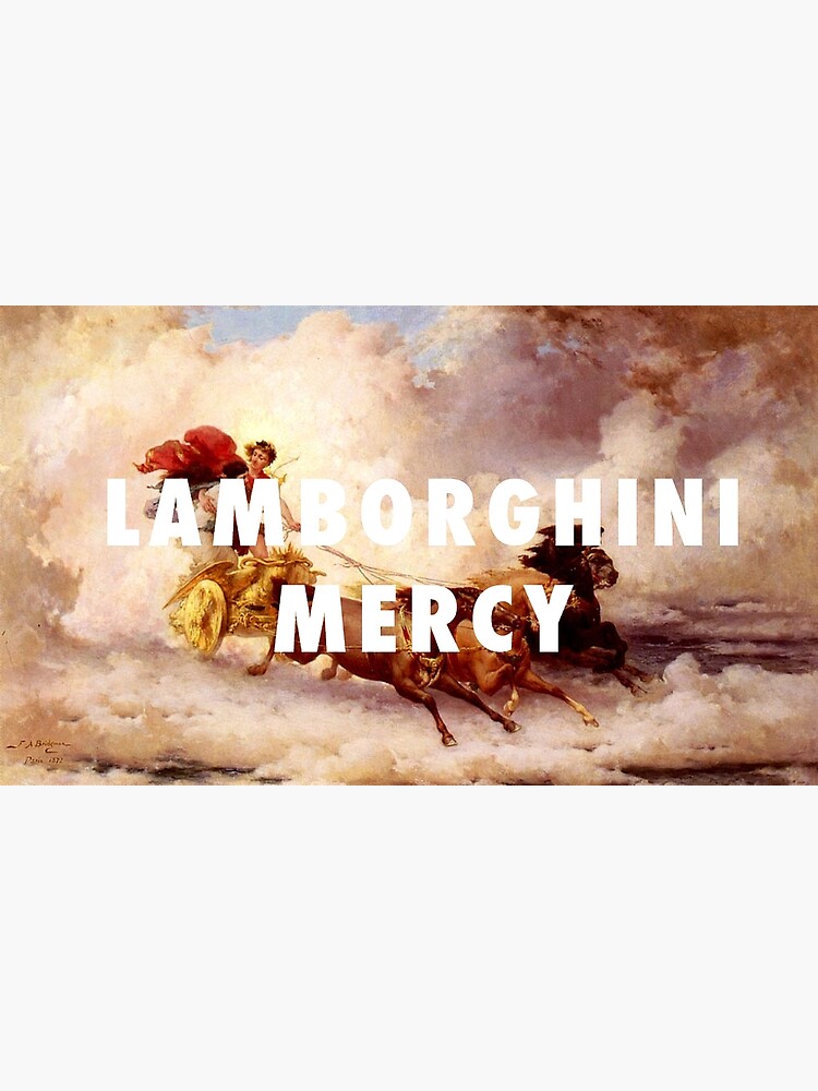 "Lamborghini Mercy" Poster by husseinayman | Redbubble