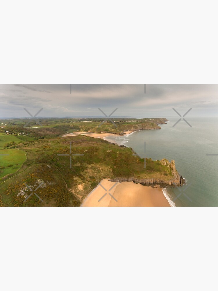 "Tor Bay and The Great To on the Gower peninsular" Art Print for Sale ...