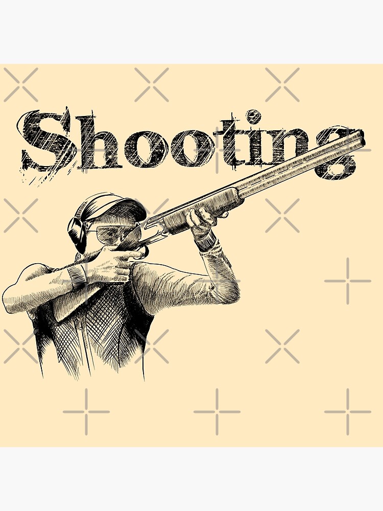 "Shooting" Poster by sibosssr | Redbubble