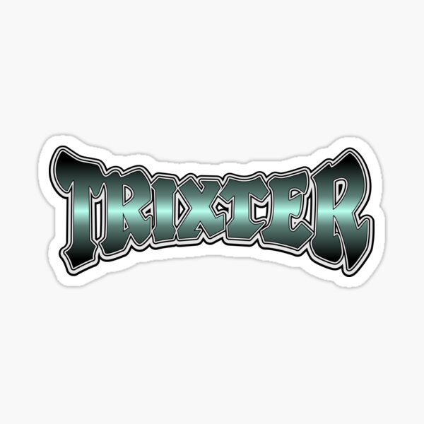 "Trixter" Sticker for Sale by MagicEyesOnly | Redbubble