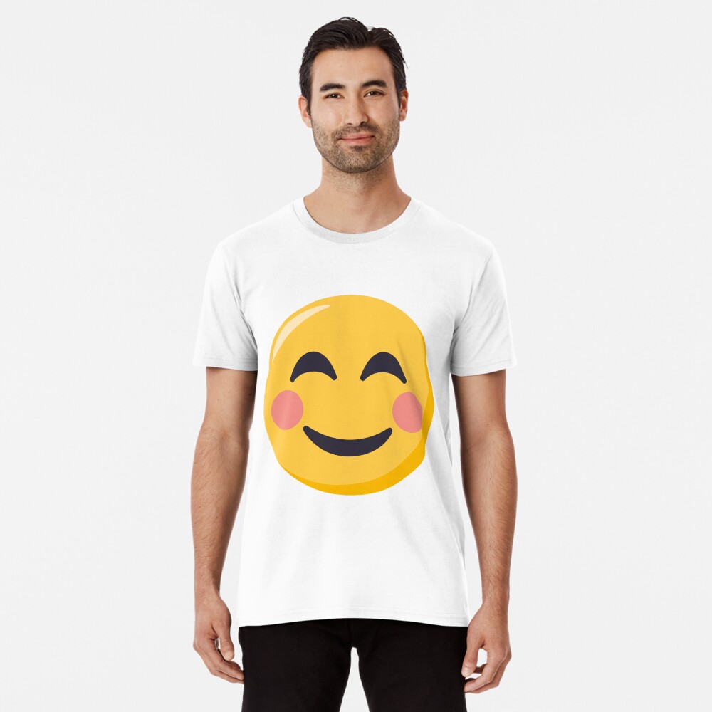"JoyPixels™ Smiling Face with Smiling Eyes Emoji" Poster for Sale by ...