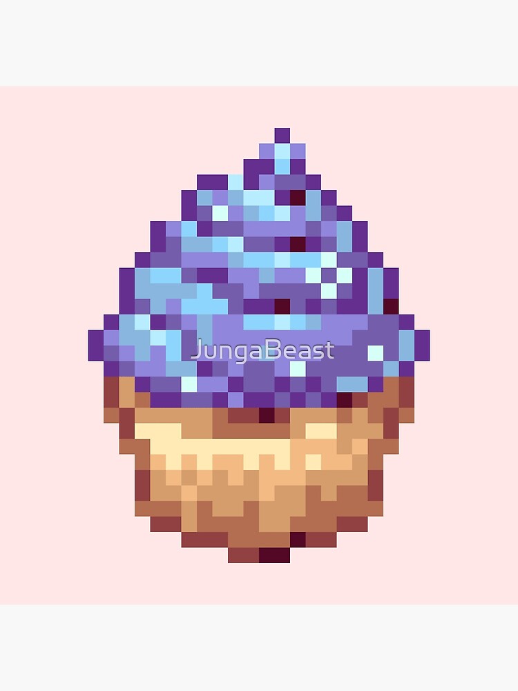 Pixel Cupcake Premium Matte Vertical Poster sold by Eduardo Pena | SKU ...