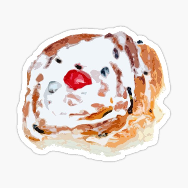 "Belgian Bun" Sticker for Sale by KingCrust | Redbubble