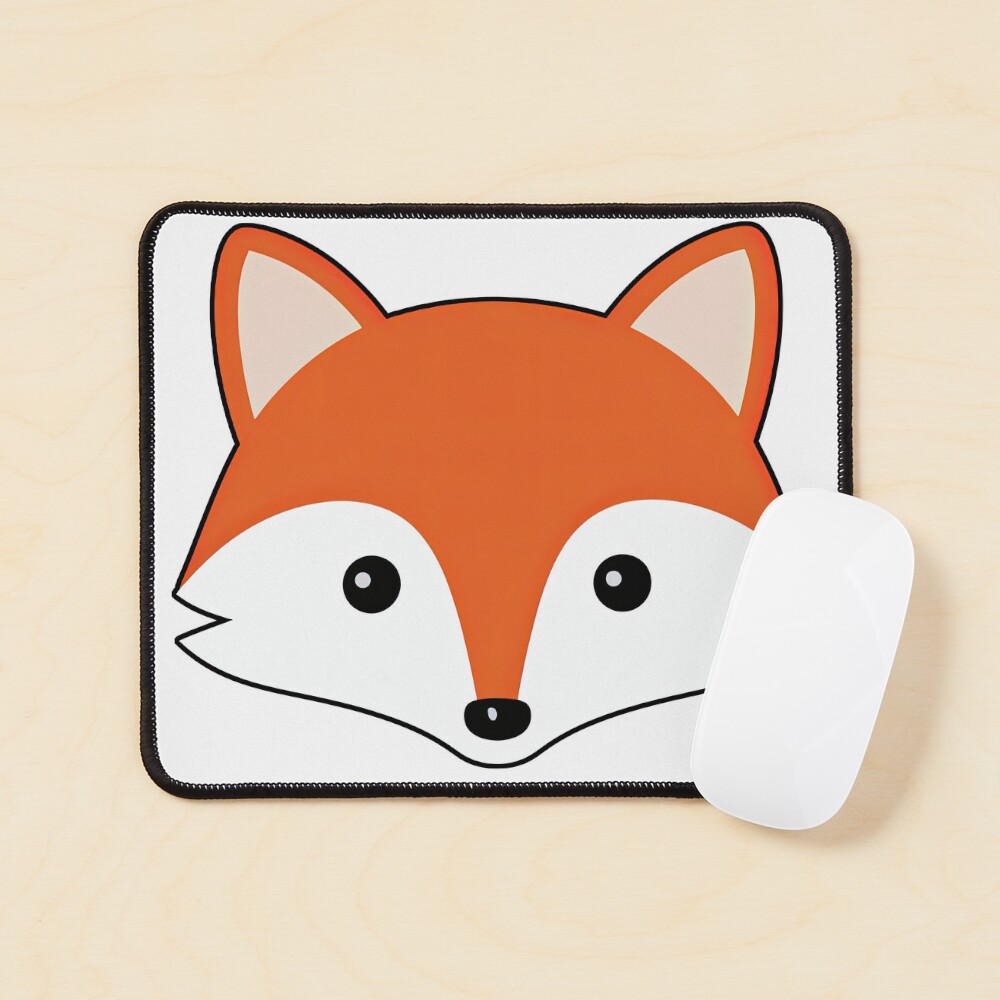 "Fox Face" Sticker for Sale by mrdavidhowell | Redbubble