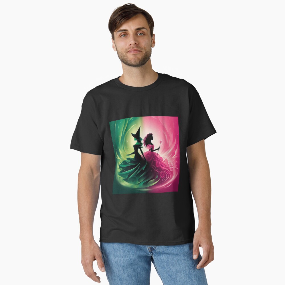 "Elphaba & Glinda Wicked the Musical Defying Gravity" Poster for Sale ...