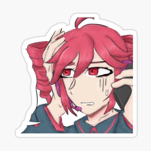 "Teto" Sticker for Sale by Anika Horn | Redbubble