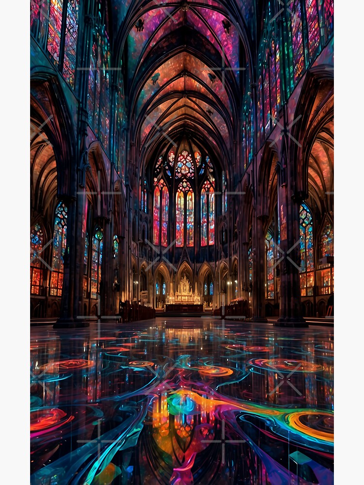 "Modern Gothic Glass Cathedral - Futuristic Cologne Inspired ...