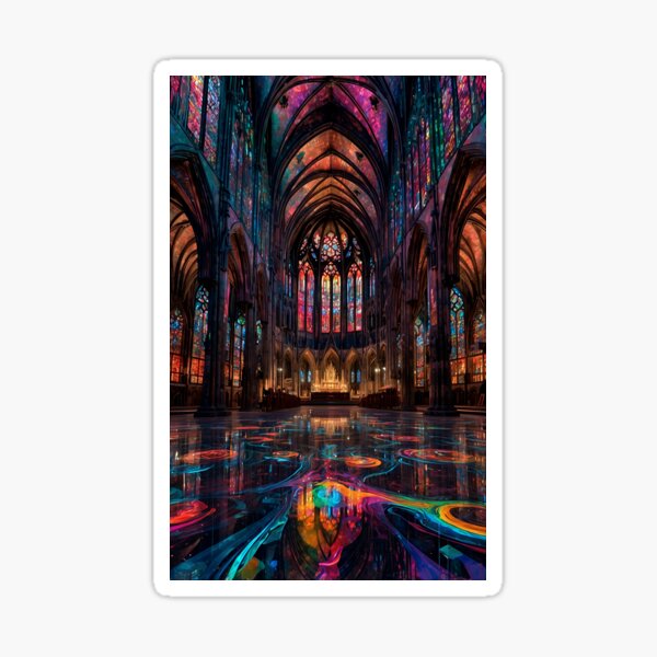 "Modern Gothic Glass Cathedral - Futuristic Cologne Inspired ...