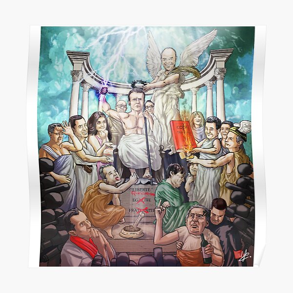 "The apotheosis of Emmanuel" Poster by le-grom | Redbubble