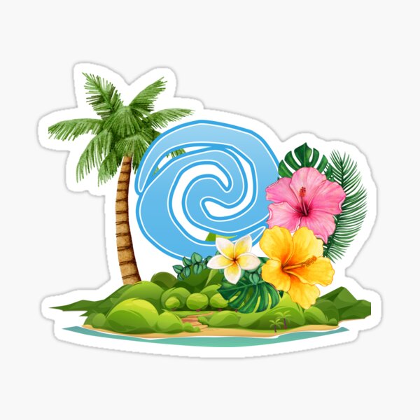 "Moana" Sticker for Sale by StermArt | Redbubble