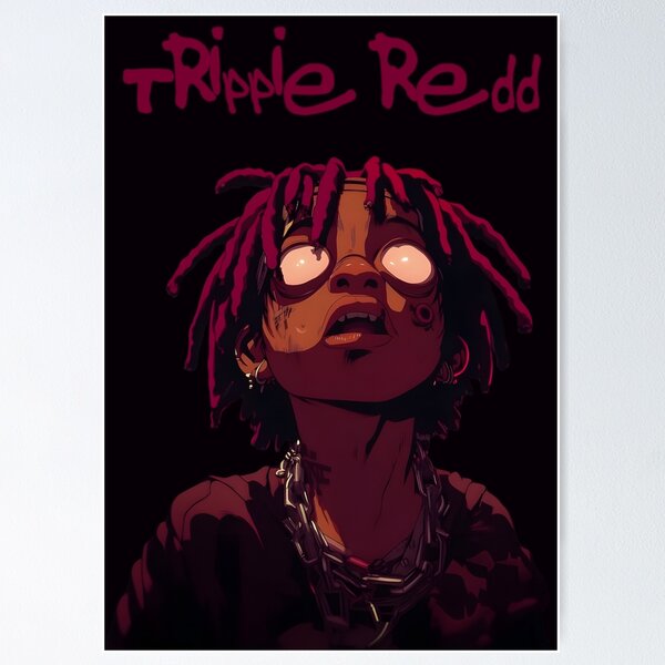 "Trippie Redd - Gorillaz Style Cutout" Poster for Sale by ManyMelany ...