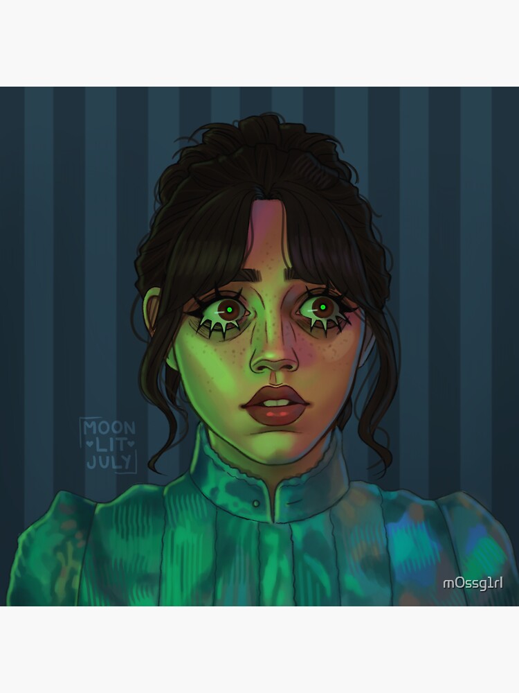 "astrid deetz fanart" Sticker for Sale by m0ssg1rl | Redbubble