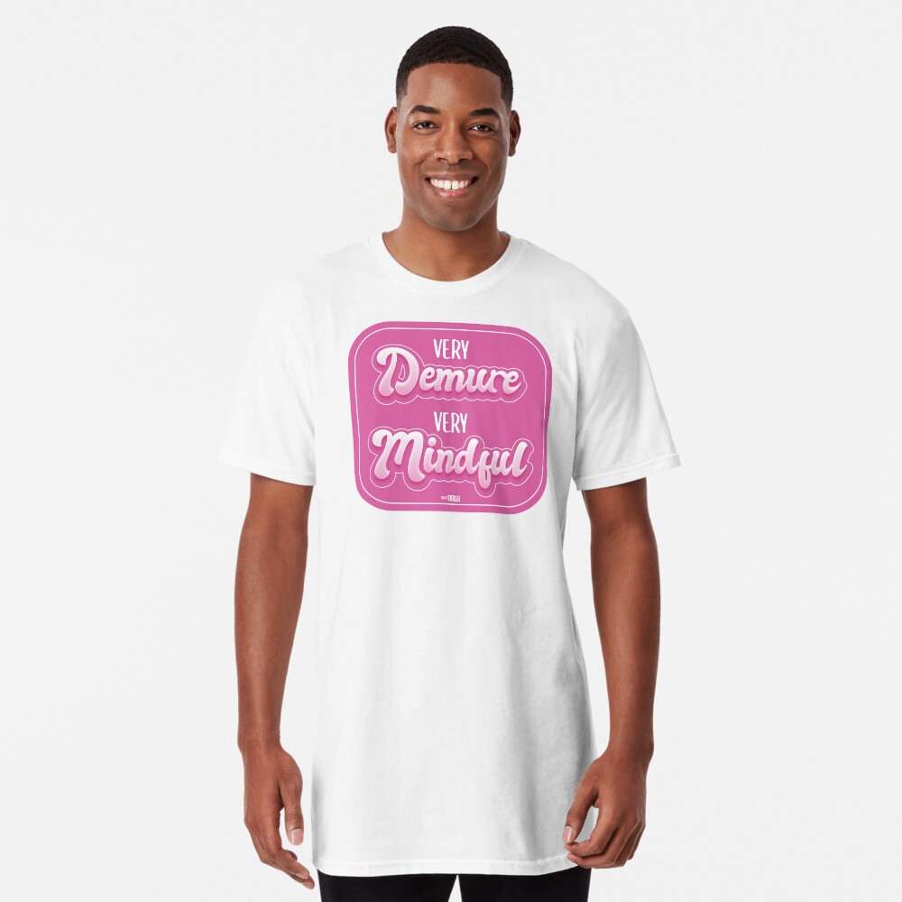 "Very Demure, Very Mindful - Quote Meme Tiktok" Sticker for Sale by ...