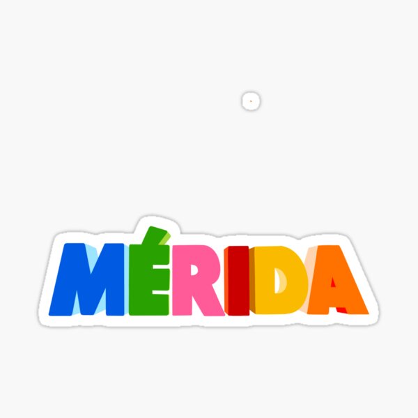 "Mérida Yucatán Logo" Sticker for Sale by Schocolatemx | Redbubble