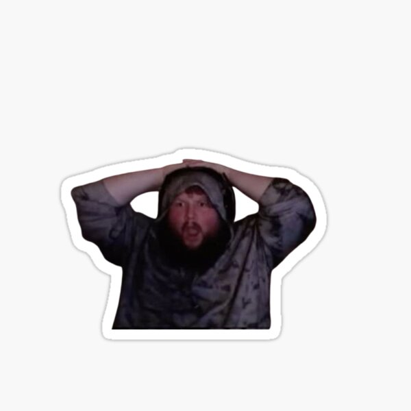 "caseoh is shocked" Sticker for Sale by soyvirgo | Redbubble