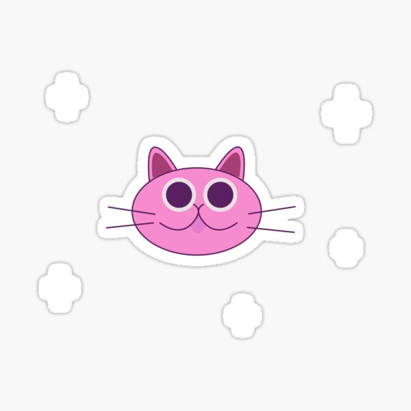 "Meow Wow" Sticker for Sale by leonoben | Redbubble