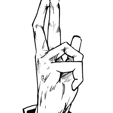 "Gojo domain expansion symbol" Sticker for Sale by Vendoraft | Redbubble