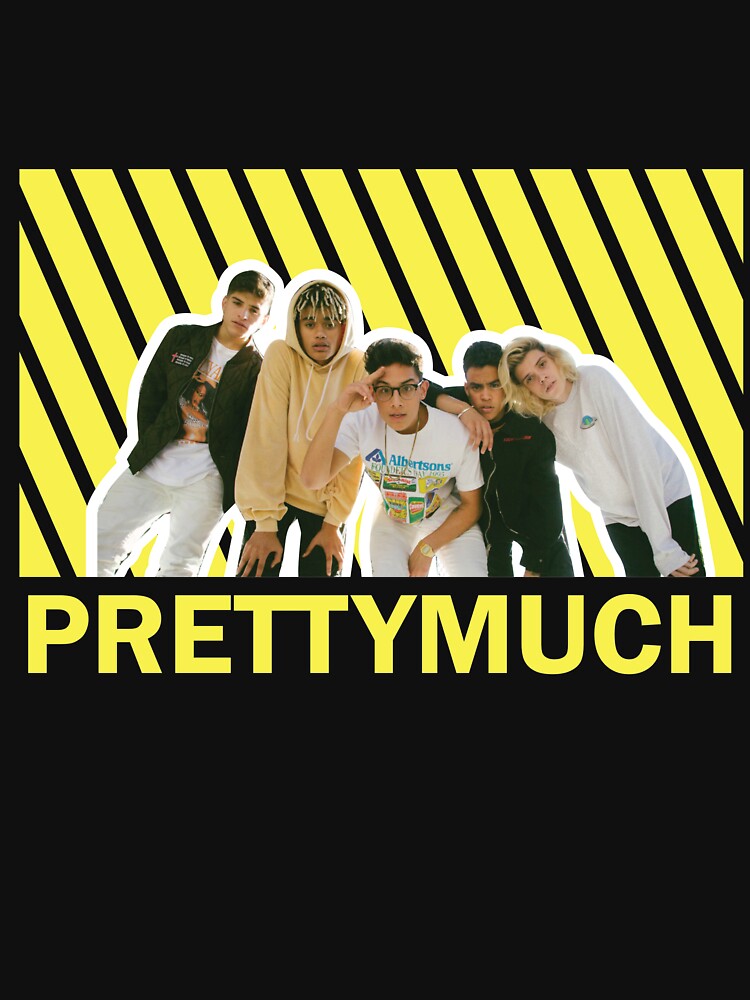 "PRETTYMUCH" T-shirt for Sale by felishaokay | Redbubble | austin ...