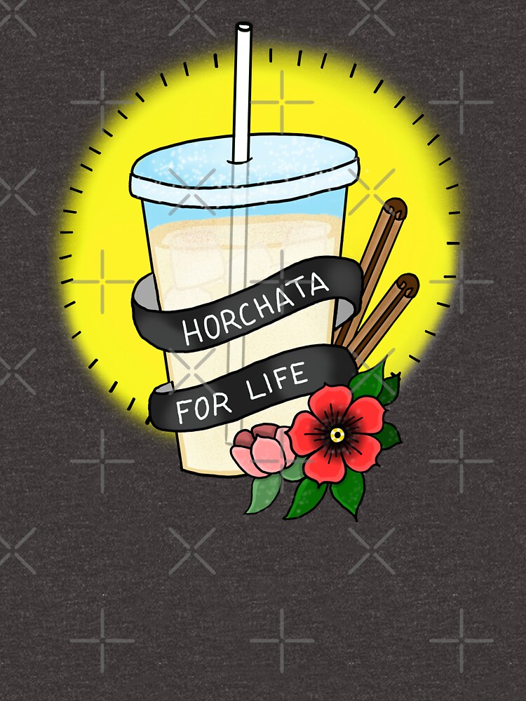 "Funny Latino Horchata For Life Mexican drink tattoo inspired" T-shirt ...