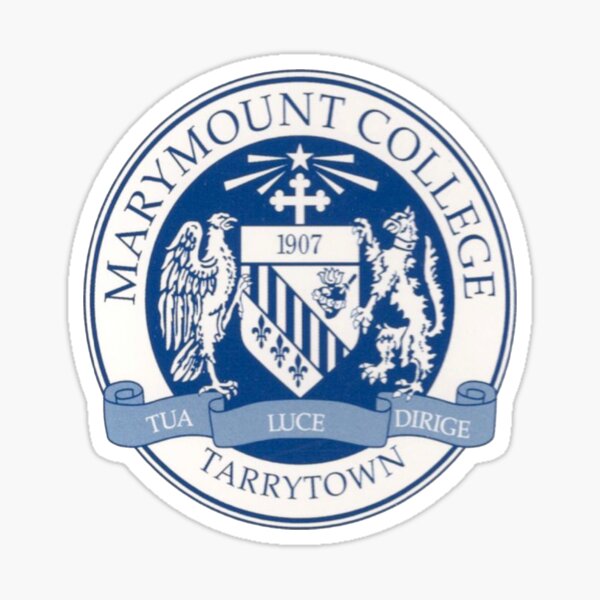 "marymount tarrytown" Sticker for Sale by awynne | Redbubble