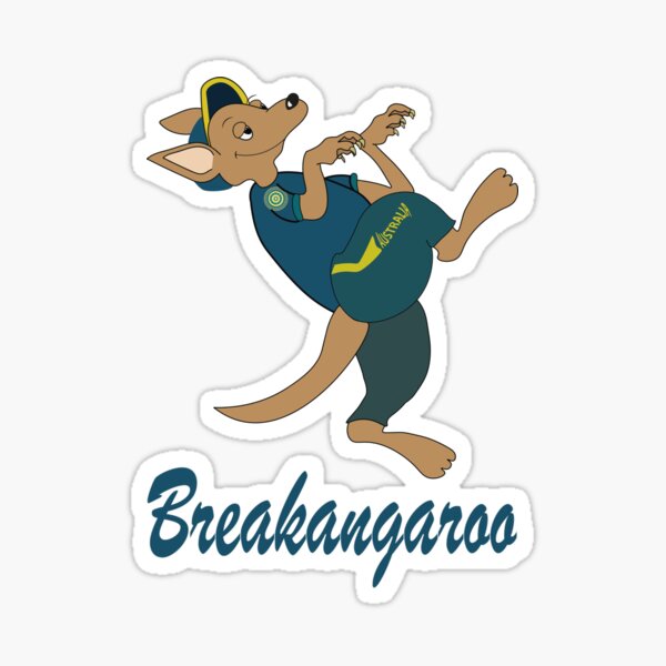 "Australian Breakdance at the Paris 2024 Olympics" Sticker by Nanar1984 ...