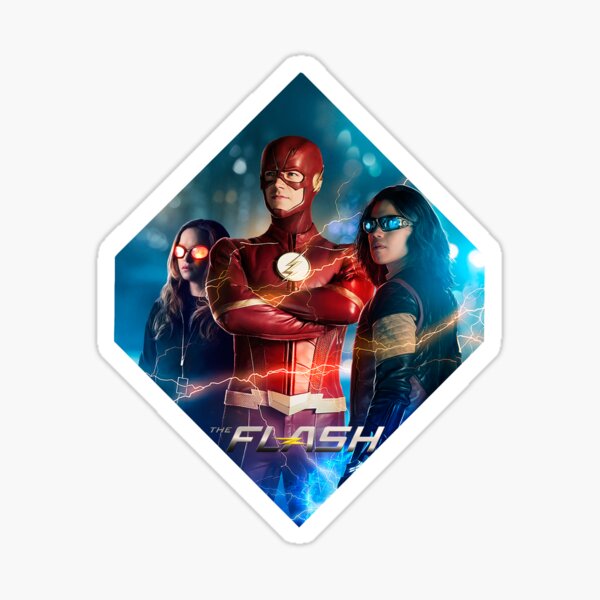 "original team flash" Sticker for Sale by Arrowverse | Redbubble