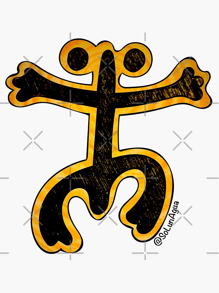 Coqui Taino Meaning The Taino Symbols Wall And Art Print