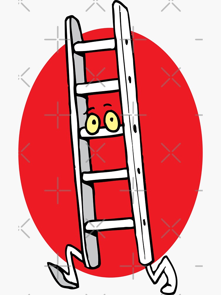 "Ladder" Sticker by SamuelMolina | Redbubble