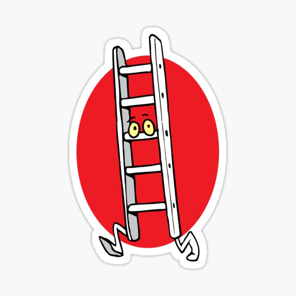 "Ladder" Sticker by SamuelMolina | Redbubble