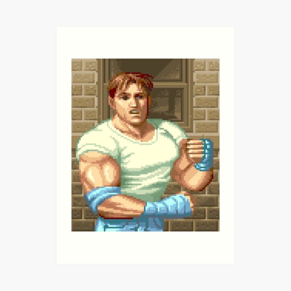 "Final Fight Cody" Art Print for Sale by winscometjump | Redbubble