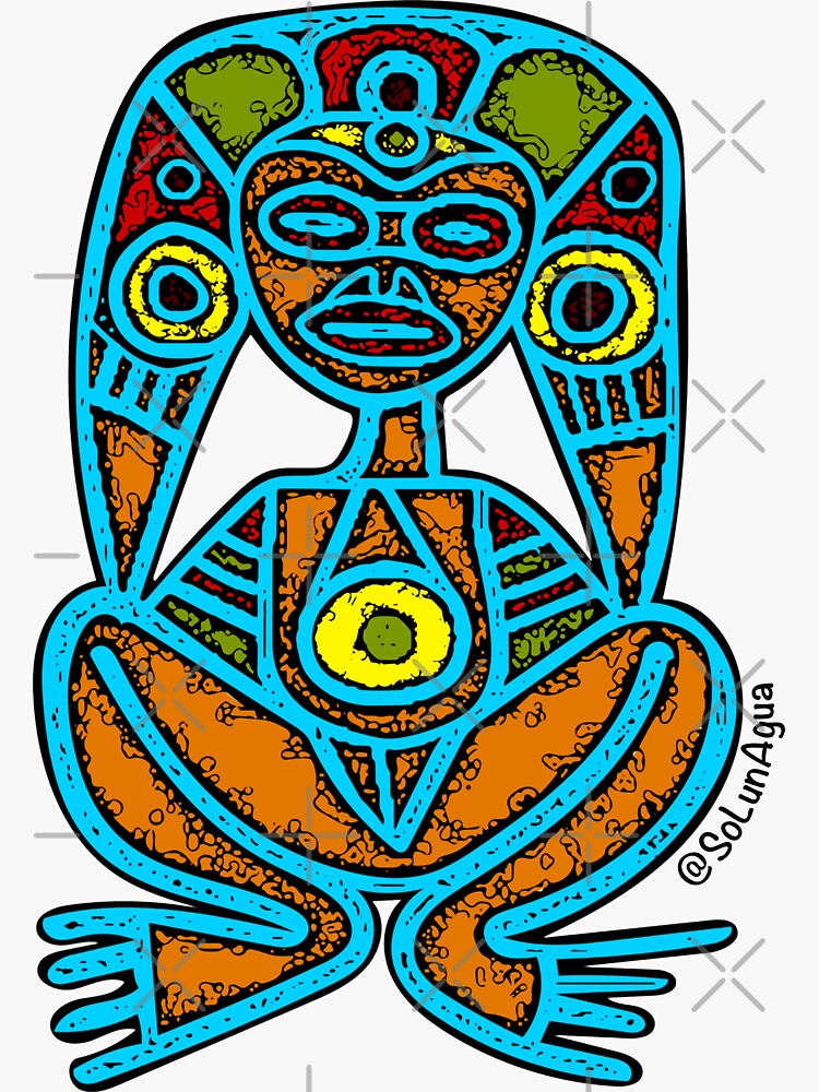 "ATABEY GODDESS TAINO SYMBOL" Sticker for Sale by liamaris | Redbubble