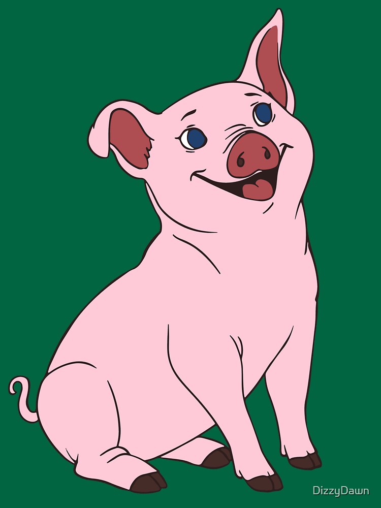 "Some Pig" Essential T-Shirt for Sale by DizzyDawn | Redbubble
