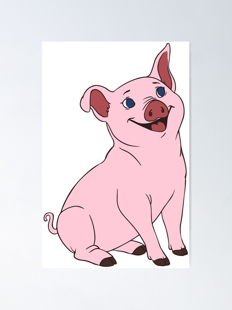"Some Pig" Poster for Sale by DizzyDawn | Redbubble