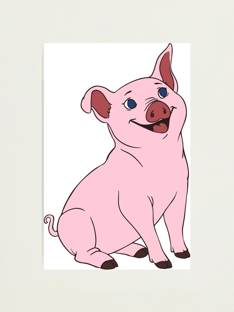 "Some Pig" Photographic Print for Sale by DizzyDawn | Redbubble