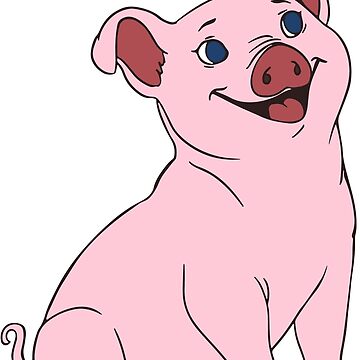 "Some Pig" Poster for Sale by DizzyDawn | Redbubble