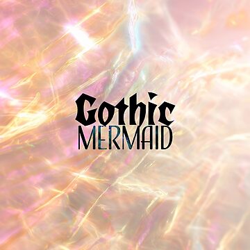 "Gothic Mermaid Mermaidcore Siren Aesthetics " Sticker for Sale by ...