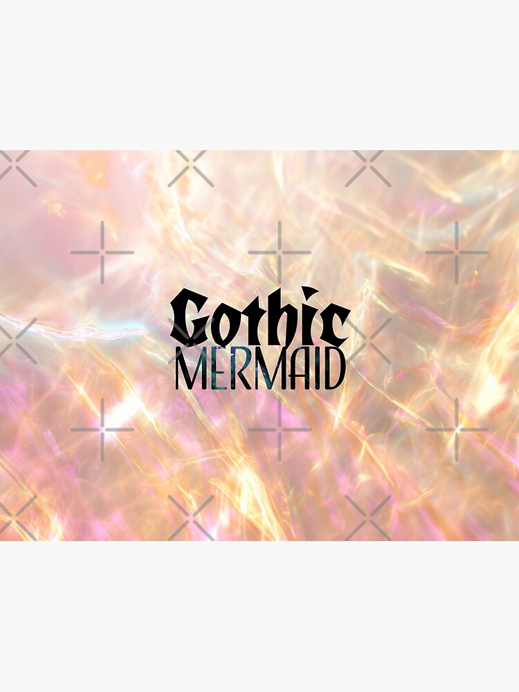 "Gothic Mermaid Mermaidcore Siren Aesthetics " Sticker for Sale by ...