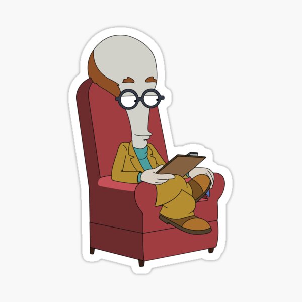 "Therapist Dr. Penguin (Roger Persona)" Sticker for Sale by ...