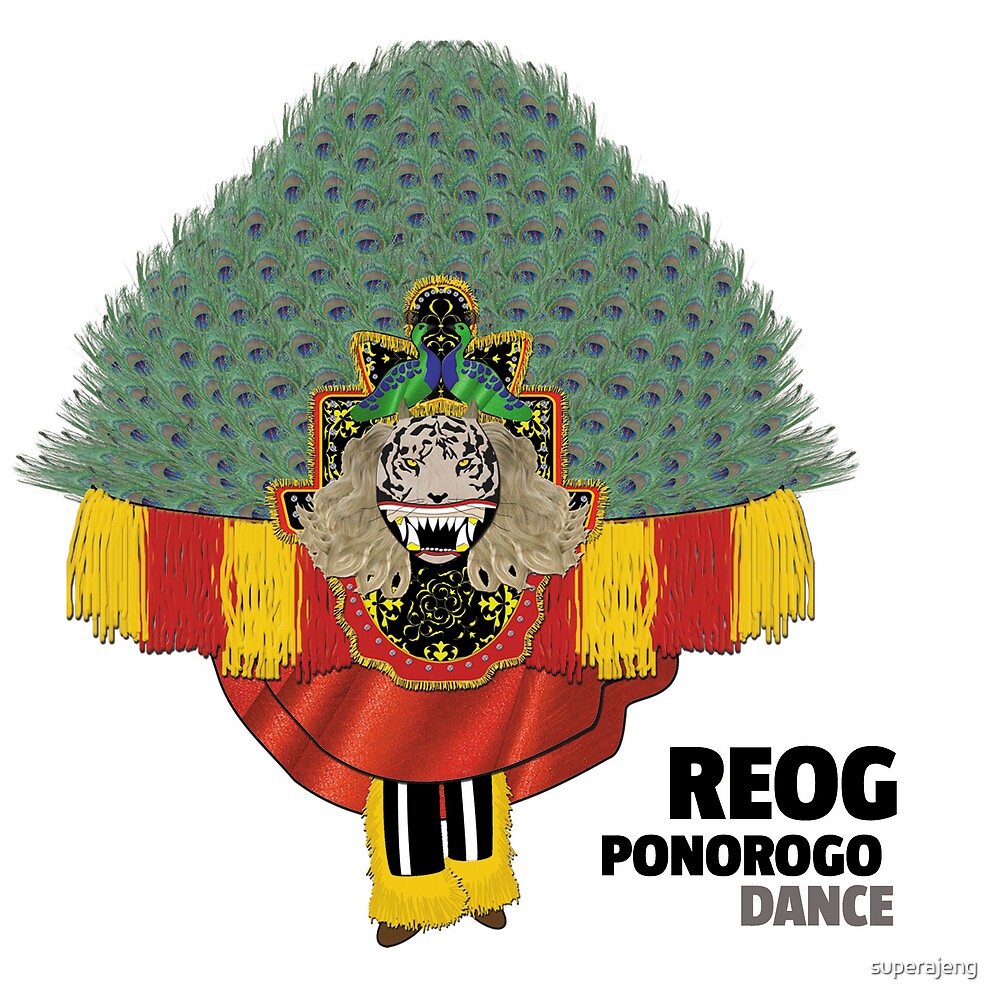 "Reog Ponorogo Dance" by superajeng | Redbubble