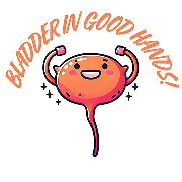 "Bladder in good hands gif for urologists" Poster for Sale by ...
