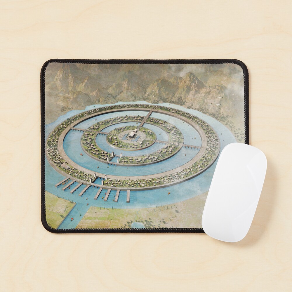 "Plato's map of Atlantis, artwork (C015/0238)" Sticker for Sale by ...
