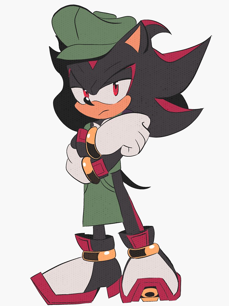 "Shadow The Hedgehog The Murder of Sonic The Hedgehog" Sticker for Sale ...