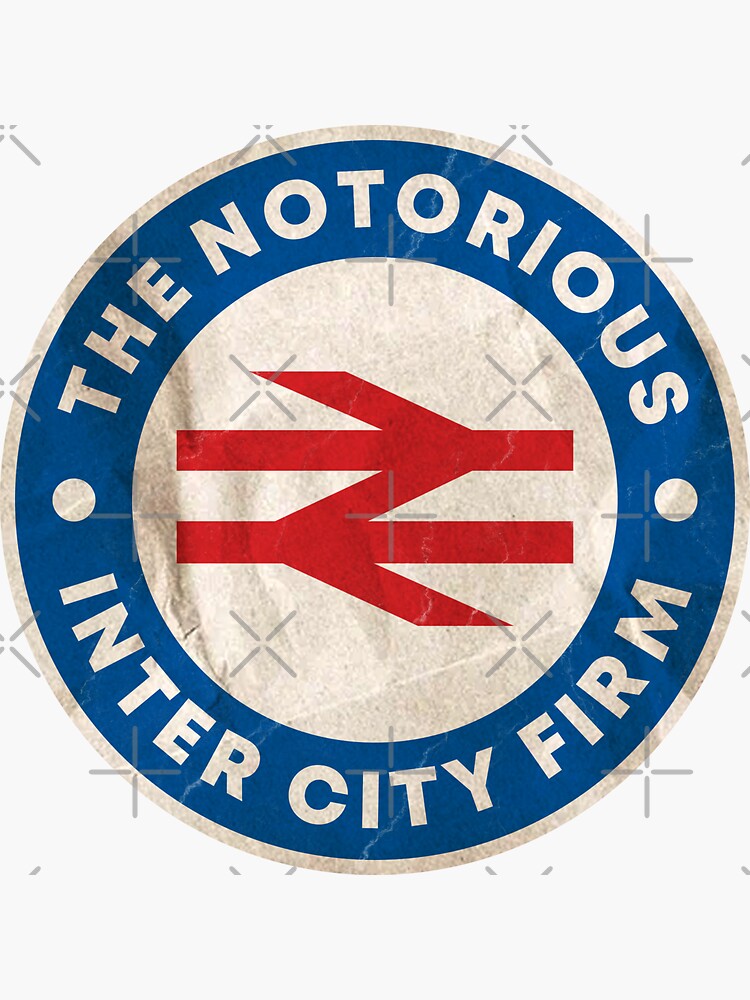 "The Notorious Inter City Firm Rangers" Sticker for Sale by ...