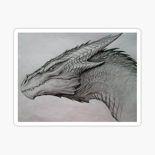 "Dragon" Sticker by ANIMEcartoon | Redbubble