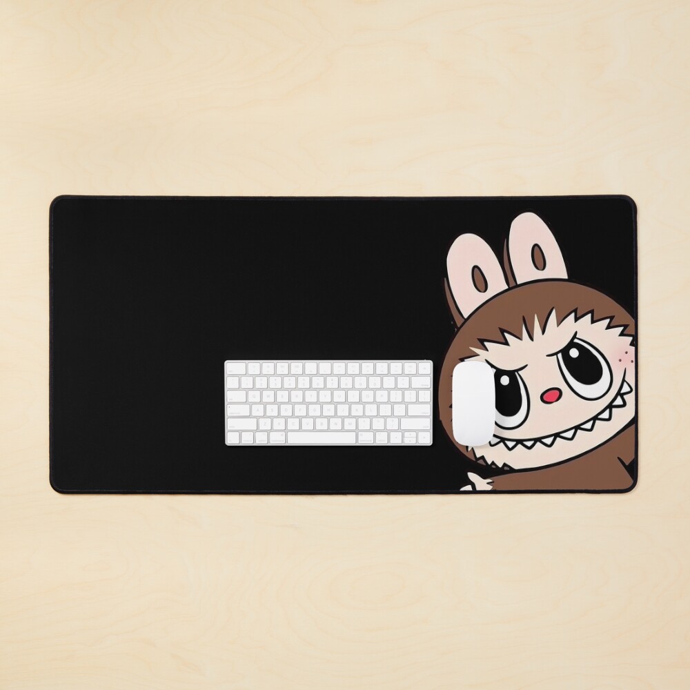 "Labubu zimomo monster CHESTNUT BROWN" Sticker for Sale by retrippy ...