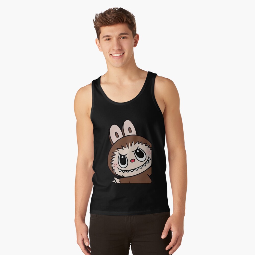 "Labubu zimomo monster CHESTNUT BROWN" Sticker for Sale by retrippy ...